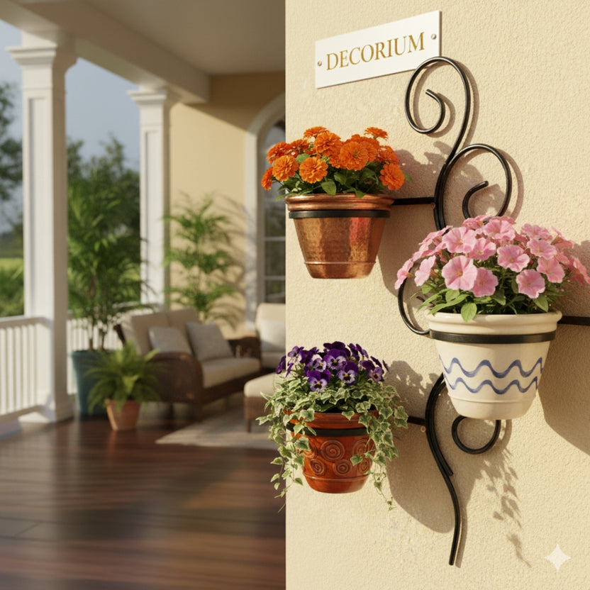 Curl Tri-Pot Hanger – Decorium